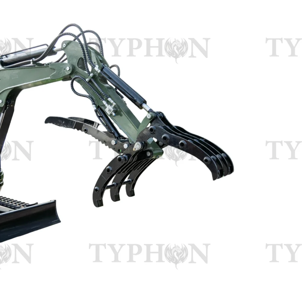 Grapple Attachment For 2-3 ton Mini Excavator