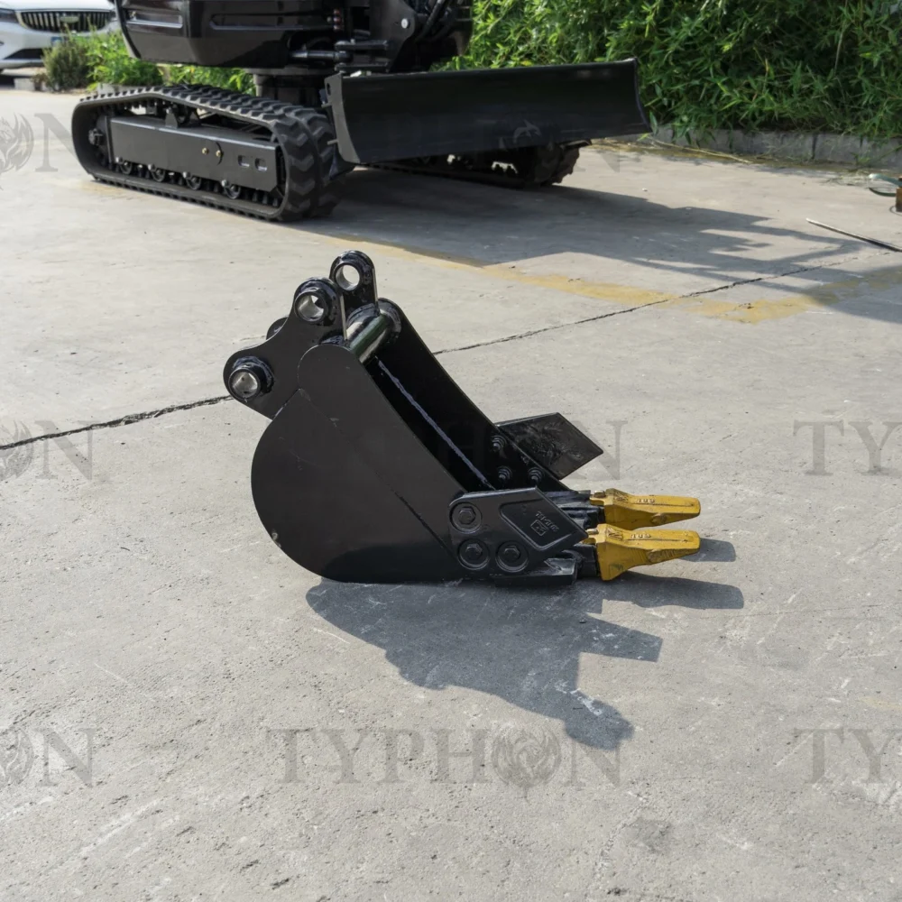 Narrow Bucket Attachment for 2-3 ton Mini Excavator
