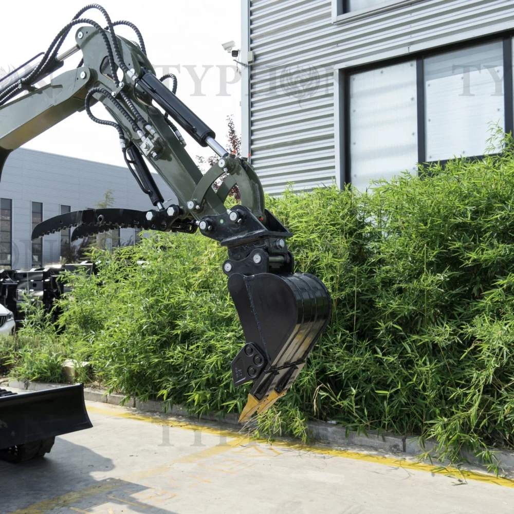 Narrow Bucket Attachment for 2-3 ton Mini Excavator